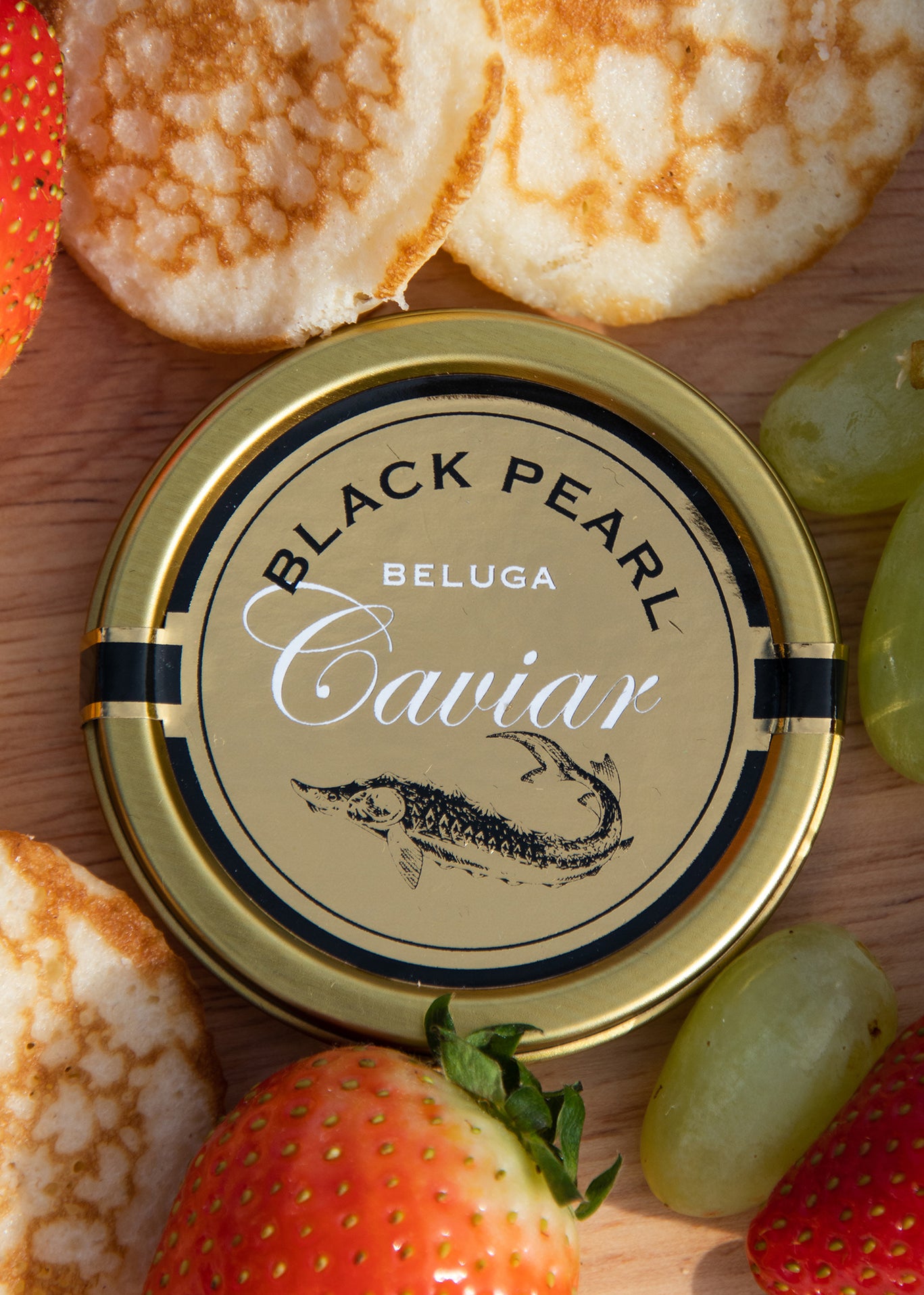 Caviar Darling Hamper - Black Pearl Beluga Caviar 50g– The Balmoral ...
