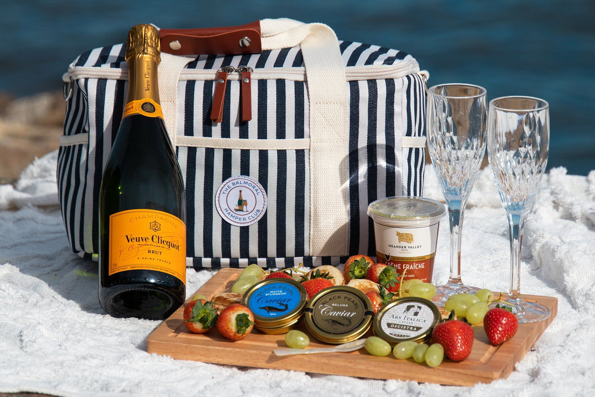 Caviar Darling Hamper - Black Pearl White Sturgeon Caviar 50g– The ...