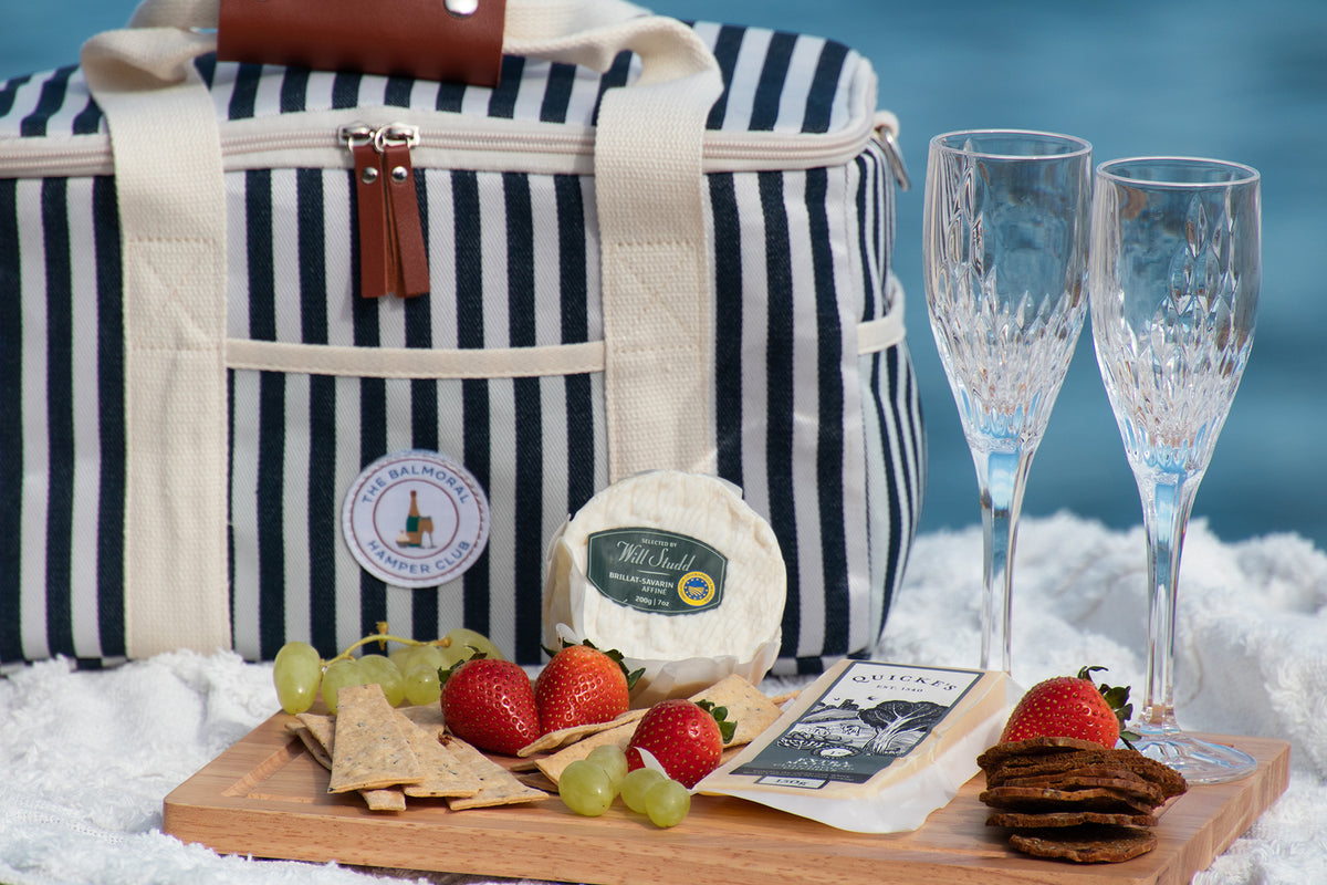 The Original Hamper Club Hamper with Whispering Angel Rose– The ...